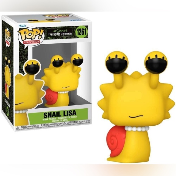Funko | Toys | The Simpsons Pop Snail Lisa 261 | Poshmark